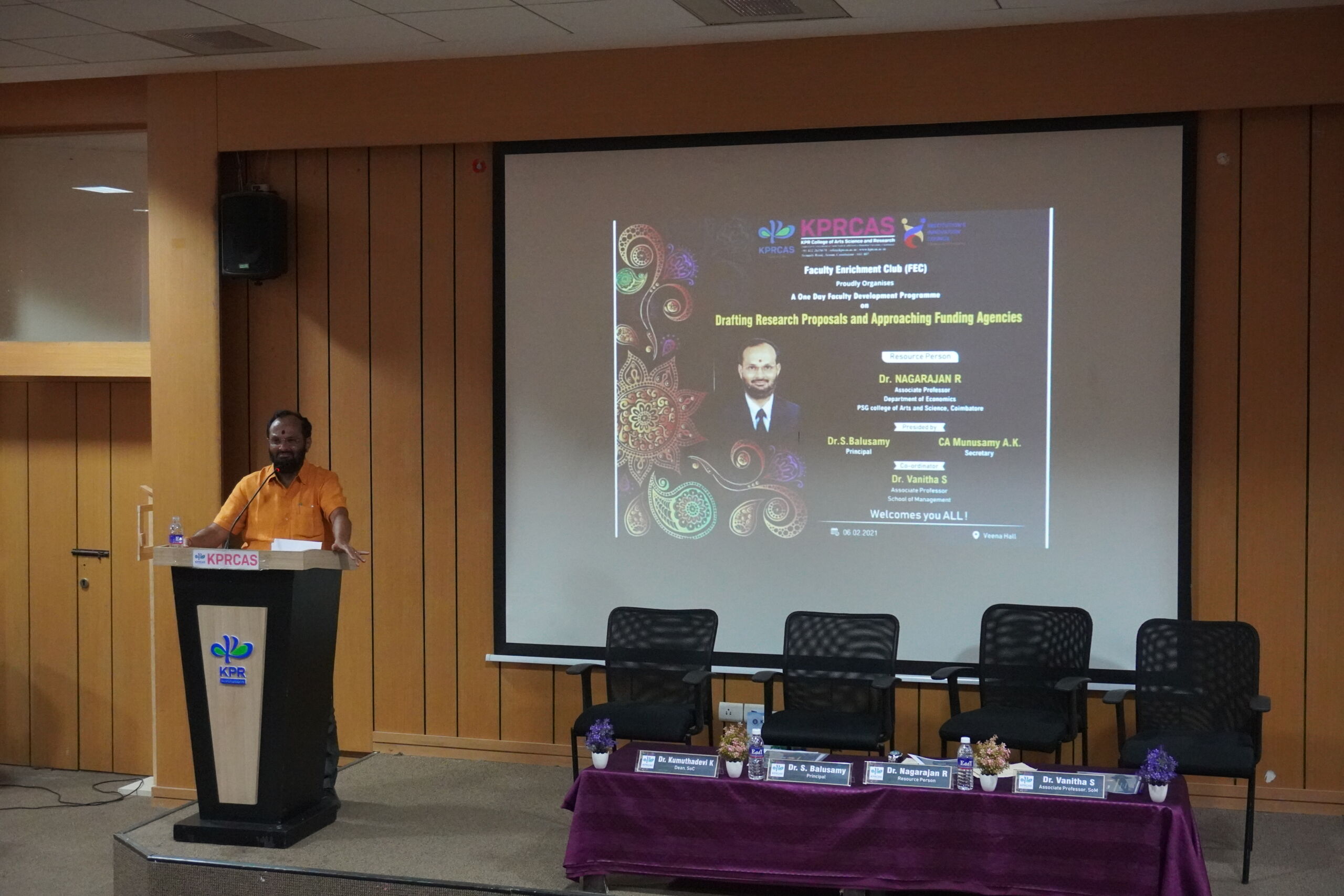 FDP 2021 – Drafting Research Proposals and Approaching Funding Agencies ...