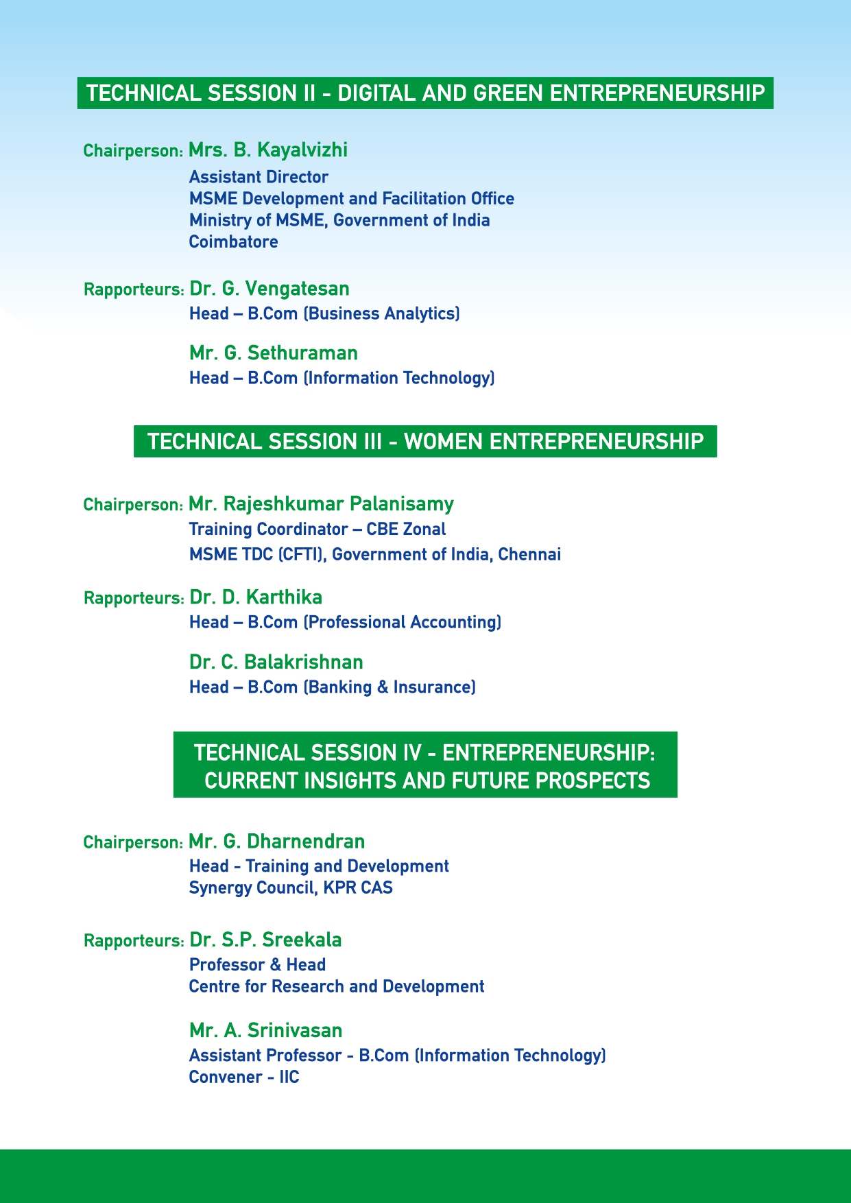 KPR CAS – KPR College of Arts Science and Research