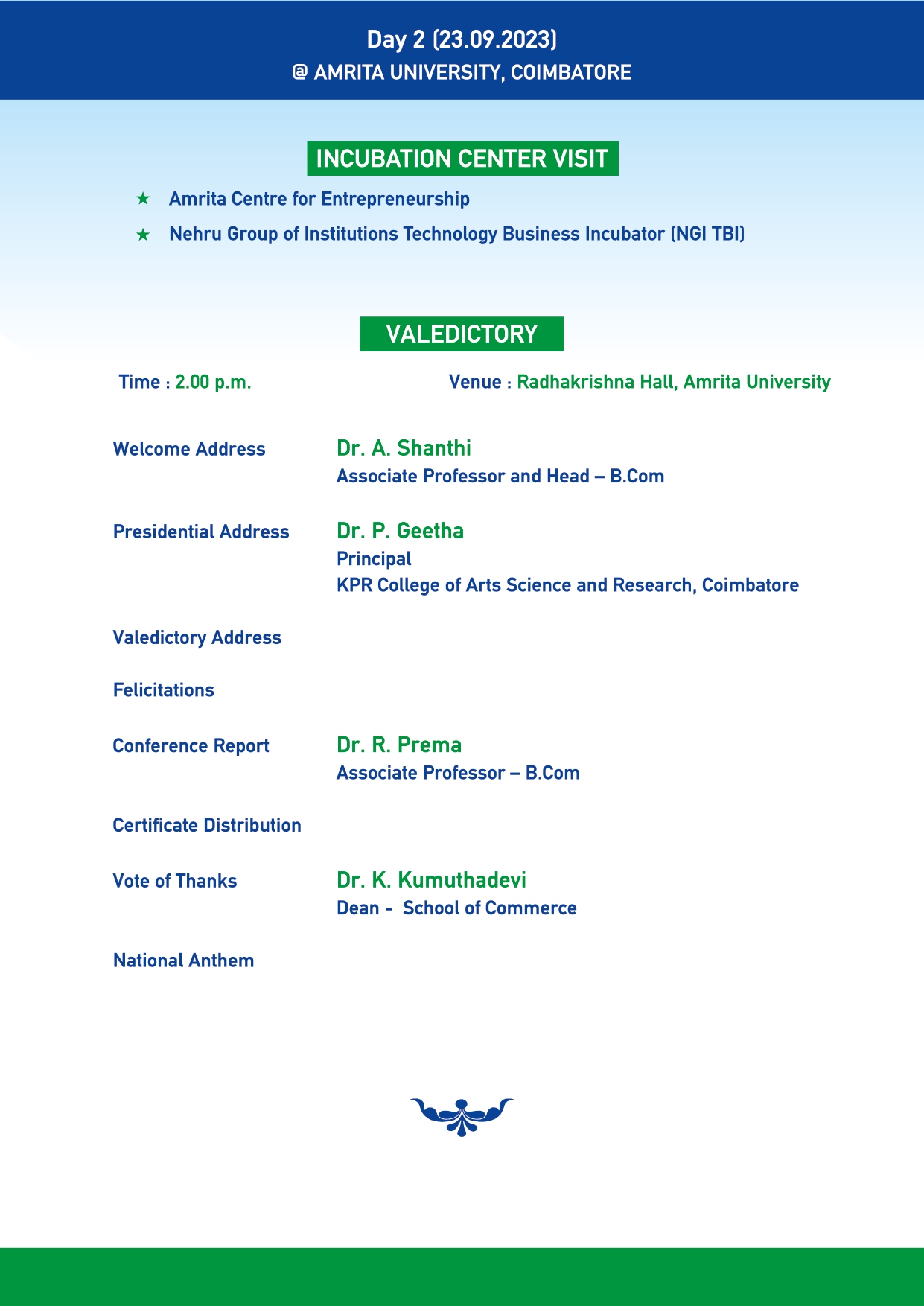 KPR CAS – KPR College of Arts Science and Research